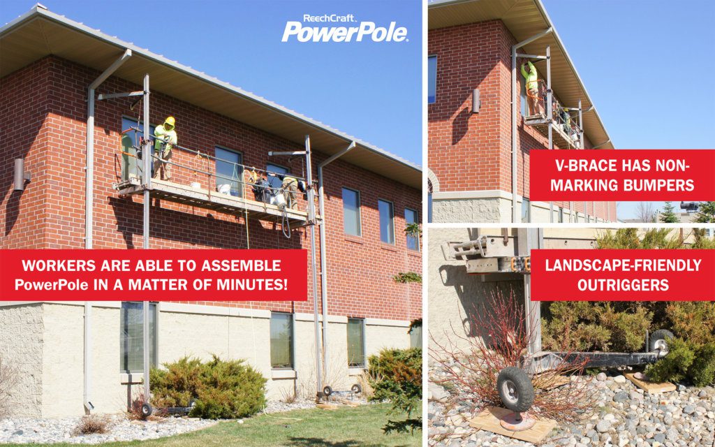 Window + Brick Restoration with PowerPole - ReechCraft, Inc.